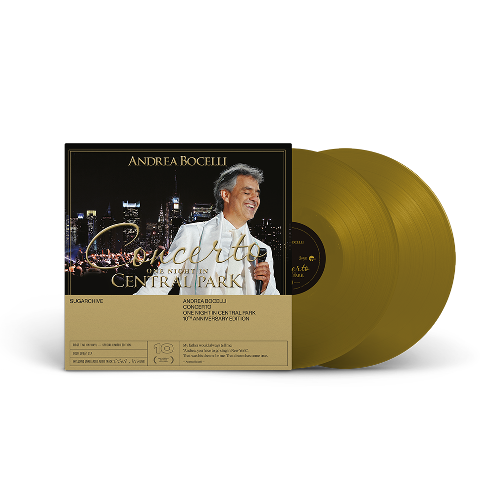 Andrea Bocelli: Concerto - One Night In Central Park: 10th Anniversary - Decca Records US ...