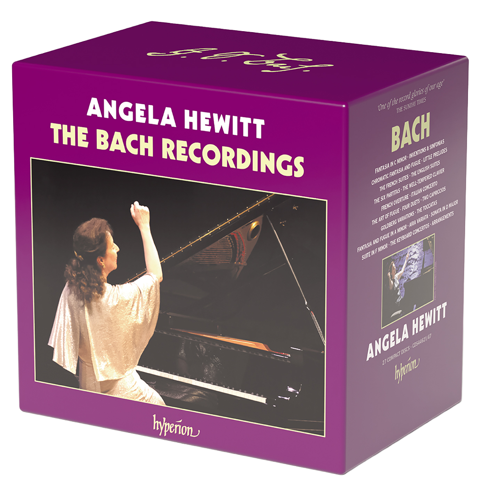 Angela Hewitt: The Bach Recordings CD Box Set - Decca Records US ...