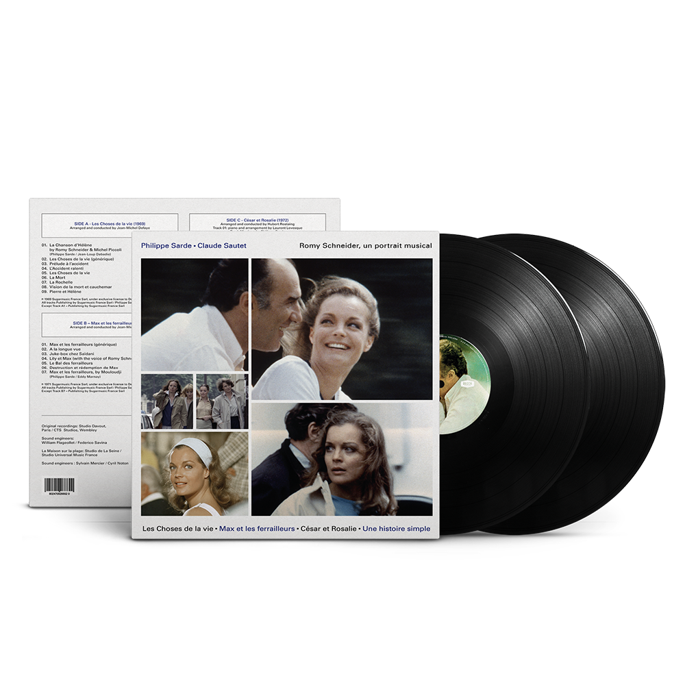 Philippe Sarde: Romy Schneider unportrait musical 2LP - Decca Records ...