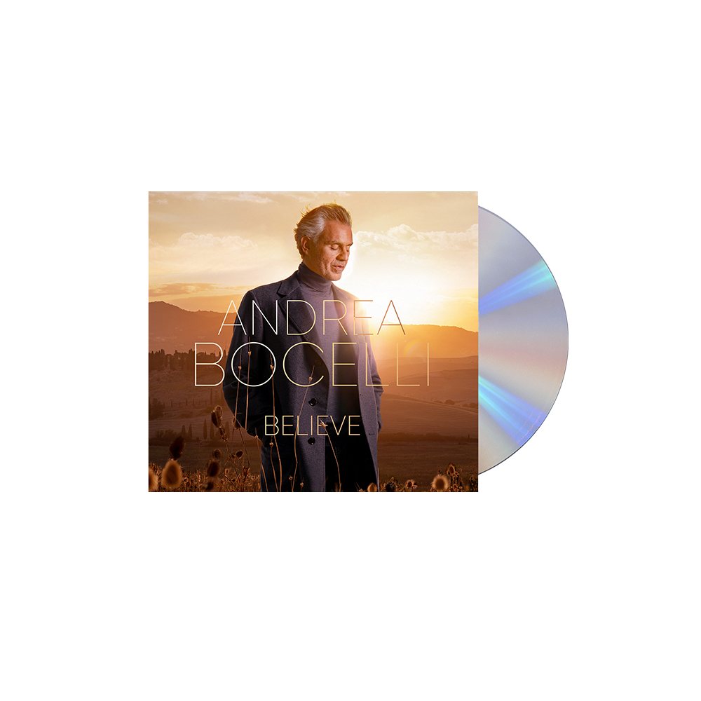 Andrea Bocelli: Believe – Signed CD - Decca Records US Official Store