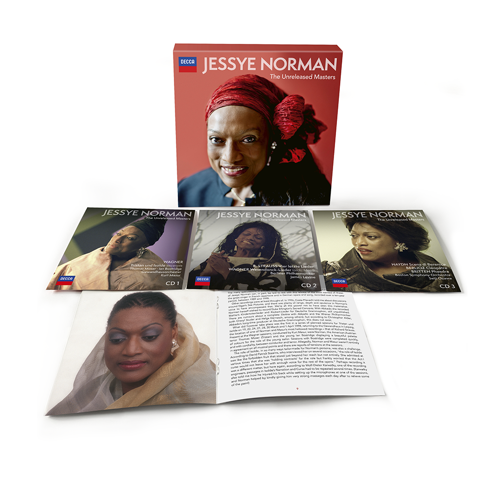 Jessye Norman: The Unreleased Masters 3CD - Decca Records US Official Store